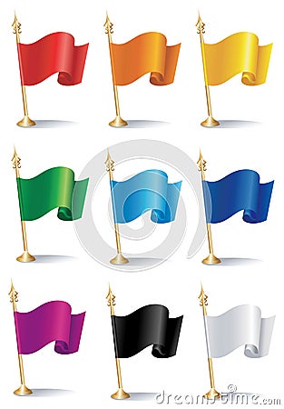 Color Flags Stock Photos - Image: 10988583
