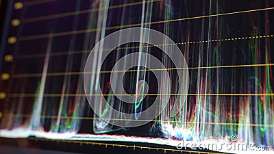 Color Grading. 4K Color Correction Post Production Video Stock Video ...