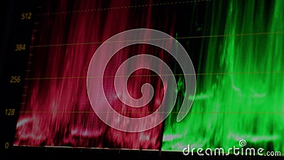 Color Grading. 4K Color Correction Post Production Video Stock Footage ...