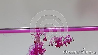 Color Liquids Motion Mixing on Every of Frame Corner Stock Video ...