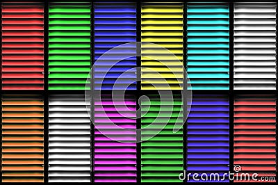 Color Shutters Stock Image | CartoonDealer.com #26685721