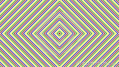 Color Square Simple Flat Geometric on White Background Loop. Colored ...