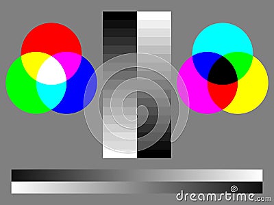 Color Test Chart Royalty Free Stock Images - Image: 7142199