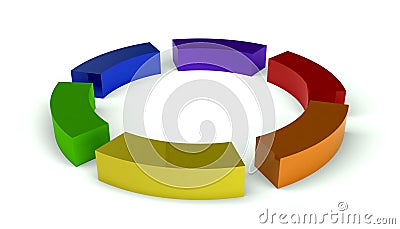 Color Wheel Boxes Royalty-Free Stock Photography | CartoonDealer.com ...