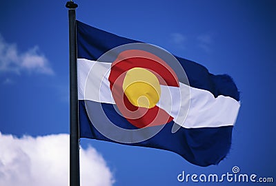Colorado State Flag Royalty Free Stock Photos - Image: 23151468