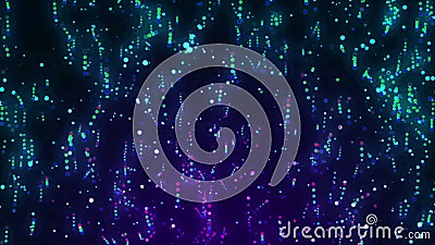 Colored, Different Shape, Fast Moving Particles Stock Video - Video of ...