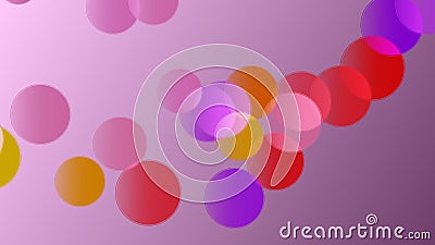 Colorful Balls Bouncing from the Ground - Seamless Loop Animation Stock ...