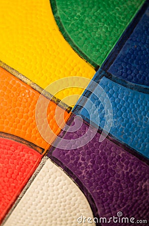 Colorful Basketball Stock Photo - Image: 18440610