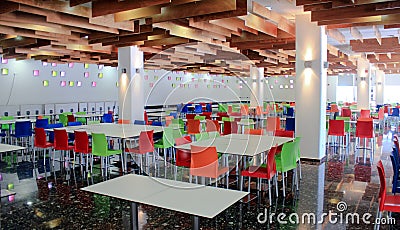 Colorful Cafeteria Royalty Free Stock Photography - Image: 32216407