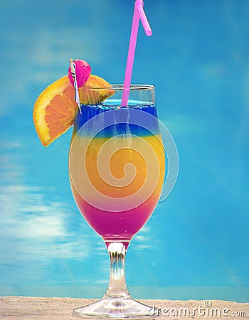Colorful Cocktail Stock Photo - Image: 13474390