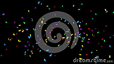 Colorful Confetti from Above Stock Video - Video of confetti, dots ...