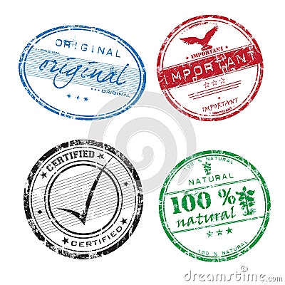 Nazi SS ink Stamps stock vector. Illustration of control - 8643877