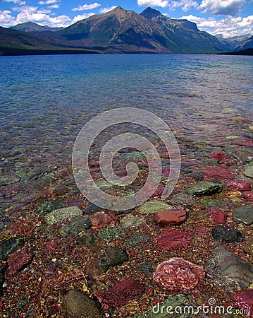 Colorful Lake Rocks Stock Photos - Image: 21804363