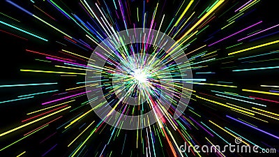 Colorful Light Beam Loop stock footage. Video of flare - 59137212