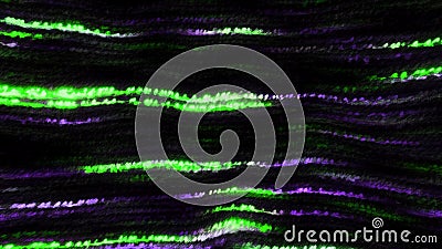 Colorful Lines Move with Glitch Effect. Motion. Computer Background ...
