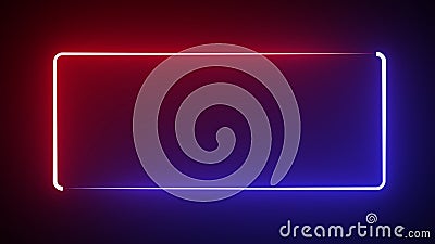 Colorful of Neon Line Blaze Glowing Flashing Animation Loop Random on a ...