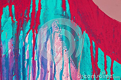 Colorful Paint Drips Stock Photos - Image: 5474563