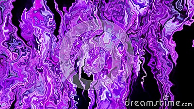 Colorful Patterns Flashing in Plasma Structure. Motion Stock Video ...