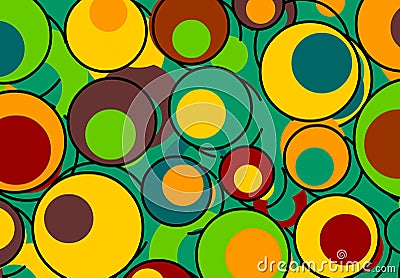 Colorful Retro Background Royalty Free Stock Photography - Image: 737467