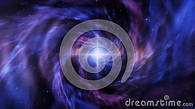 Colorful Space Vortex with Starfield Loopable Motion Background Stock ...