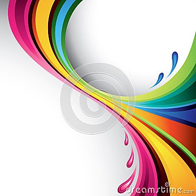 Colorful Splash Design Stock Photo - Image: 13038970