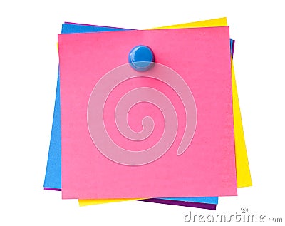 Colorful Sticky Notes Royalty Free Stock Photography - Image: 23452607