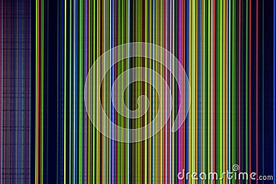 Colorful Stripes on a Broken LCD TV Screen Stock Image - Image of ...