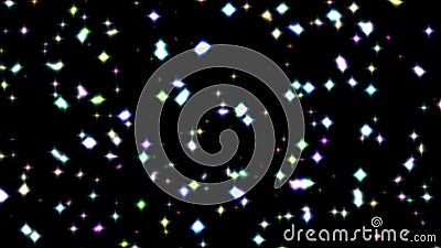 Colorful Twinkle Star Blinking Animation Background Stock Video - Video ...