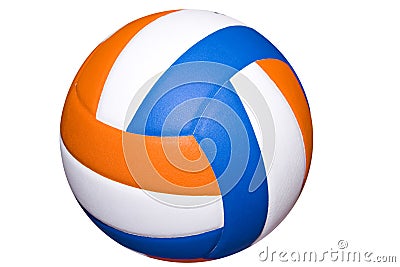 Colorful Volleyball Royalty Free Stock Image - Image: 9109886