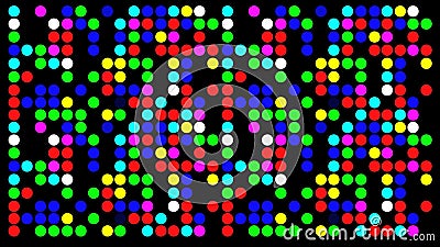 Colorfull dots stock video. Video of dots, colors, psychedelic - 40660925