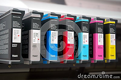 Colors For Printing Stock Image - Image: 880041