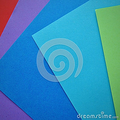 Coloured Paper Sheets Royalty-Free Stock Image | CartoonDealer.com ...