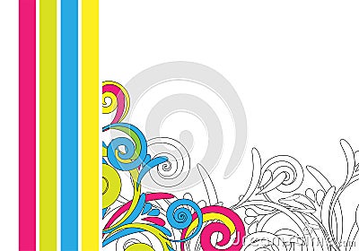 Colourful Abstract Design Stock Photography - Image: 9100332