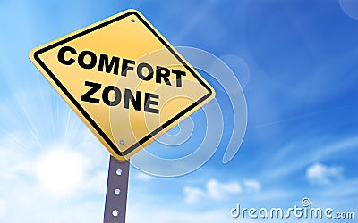 Comfort Zone Sign Royalty-Free Stock Image | CartoonDealer.com #113730190