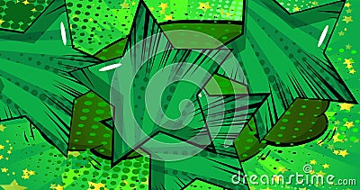 Comic Book Background. Motion Poster Stock Video - Video of focus ...