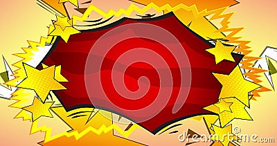 Comic Book Background. Motion Poster Stock Footage - Video of ...