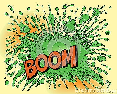 Comic Book Explosion Stock Photos - Image: 10646883