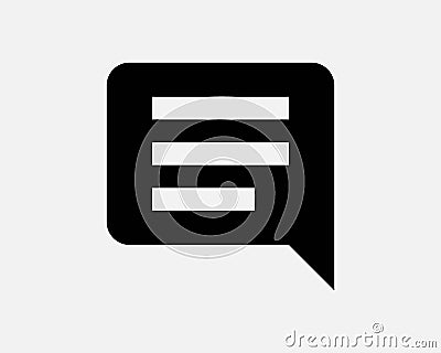 Comment Box Icon Text Speech Bubble Message Forum Conversation ...