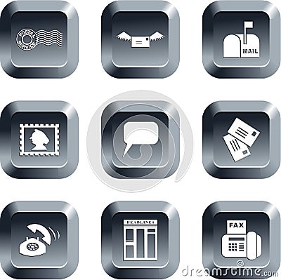 Computer buttons stock illustration. Illustration of shapes - 3943308