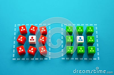 Comparison Of Successful And Disordered Teams. An Example Of A Good And ...