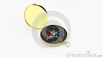 Compass - 3d animation stock video. Video of global - 198465021