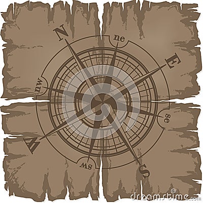 Compass Rose Cartoon Vector | CartoonDealer.com #19525531