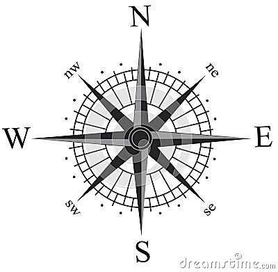 Compass Rose Cartoon Vector | CartoonDealer.com #56853539