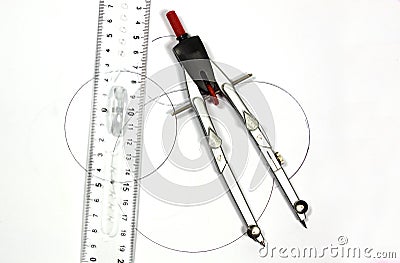 Compass And Ruler Stock Photo | CartoonDealer.com #11548464