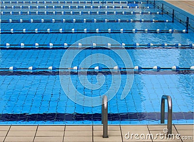 Competition Swimming Pool Stock Photo - Image: 885930