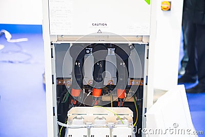 Complete Switchgears. Cable Connection To The Vacuum Chamber Of The ...