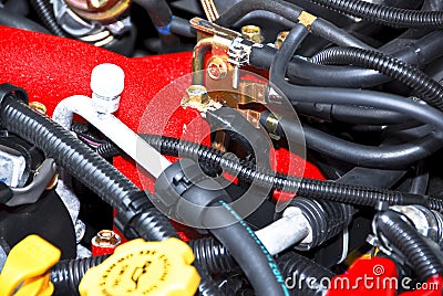 Complex Car Engine Parts - Stock Image - Everypixel