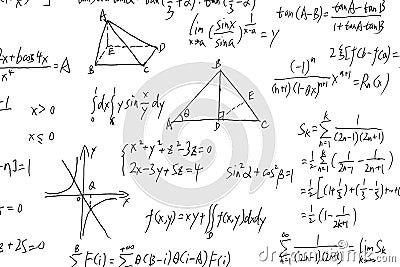 Complex Math Formulas Stock Photo | CartoonDealer.com #71385312