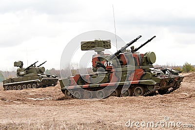 Complex 2S6 Tunguska Stock Photo - Image: 50145392
