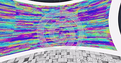 Composite Animation of Multiple Scrolling Business, Leisure and ...